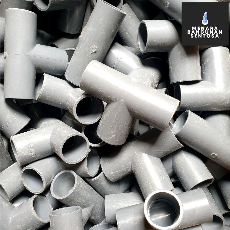 Tee PVC Jaya TS 3/4" Inch - Fitting Pipa T - Shop | Tokopedia