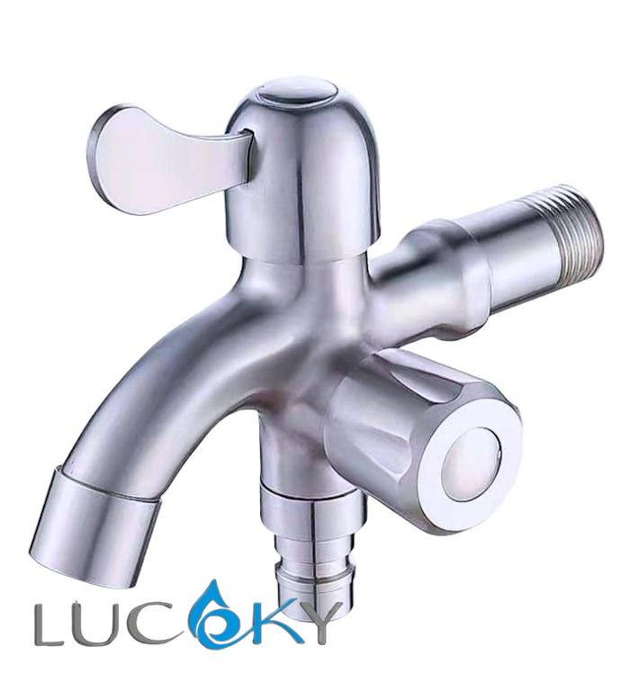 Stainless Steel SUS304 Faucet Two Way Faucet Dual Function Tap - TikTok ...