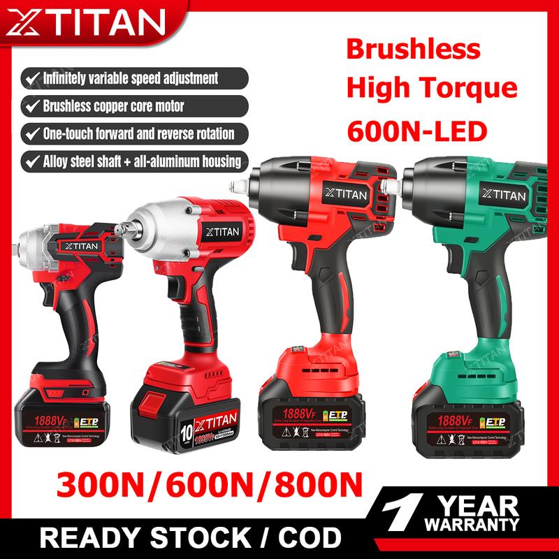 XTITAN Upgrade High Torque Electric 1/2 Inch Cordless Impact - TikTok Shop Philippines