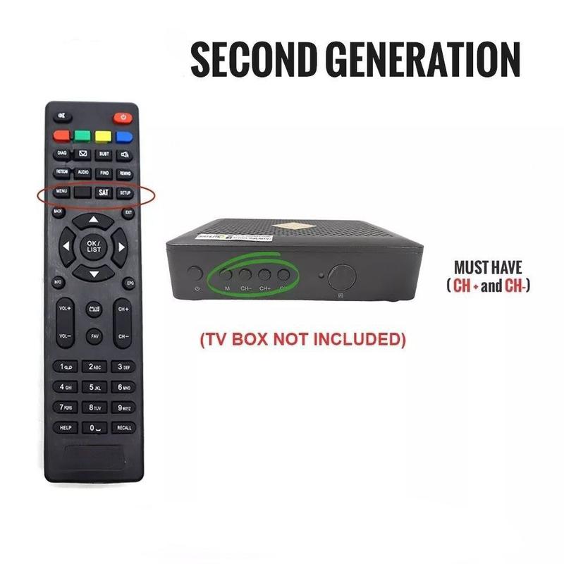 Satlite Remote For Version 2 - TikTok Shop Philippines