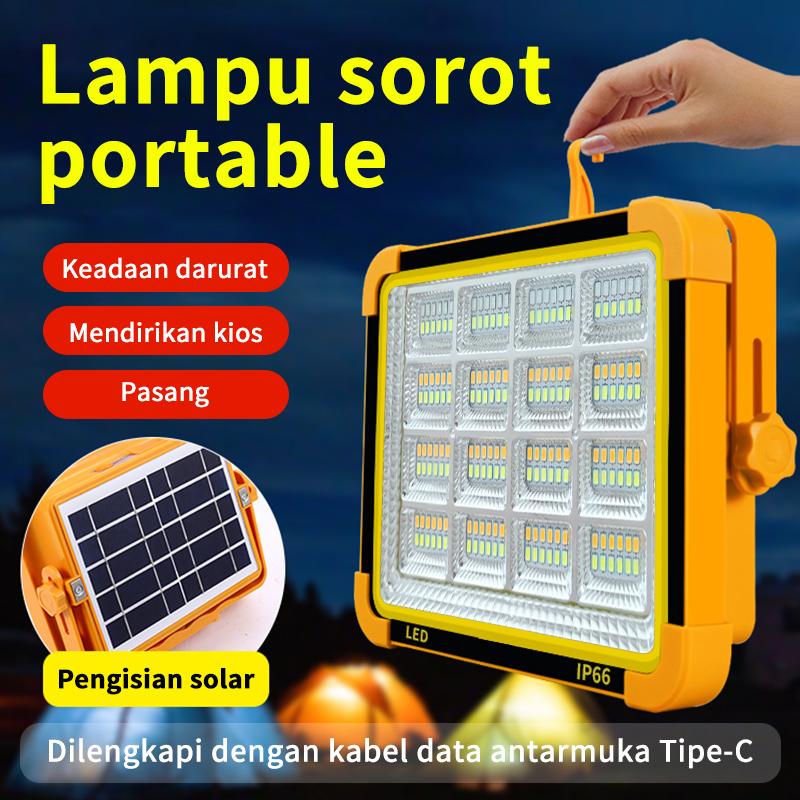 189/192 LED Caj Suria Lampu Luaran USB Kalis Air Super Teran - TikTok ...
