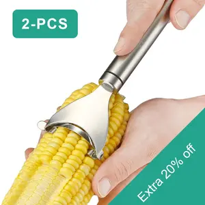 Multi-2 Counts Corn Peeler, Commercial-Grade Corn Shucker - Rustproof ...