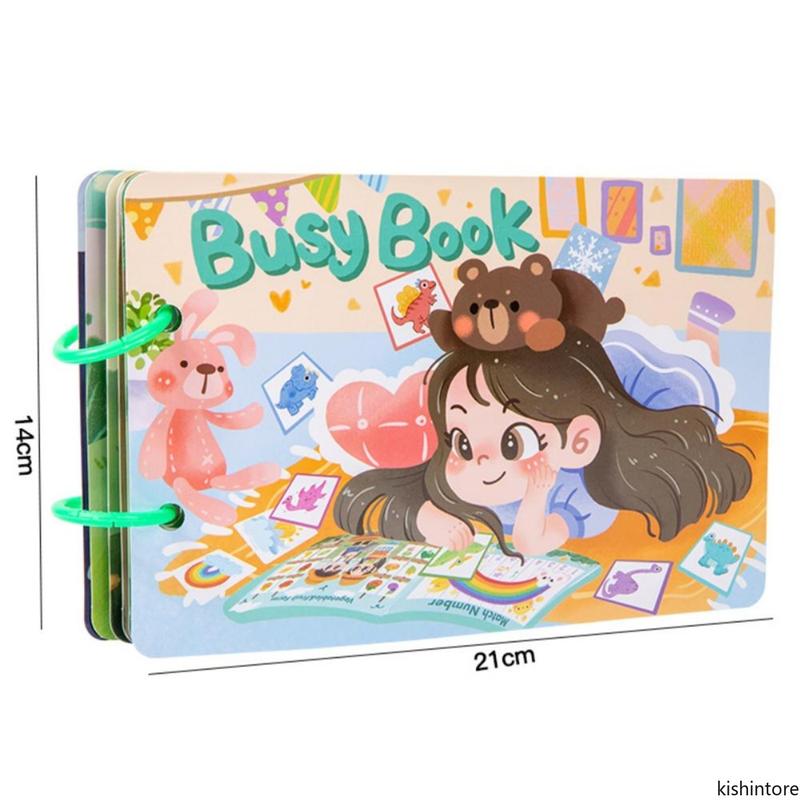 Sticker Book, Quiet Design Busy Book,Early Education Toy for - TikTok ...