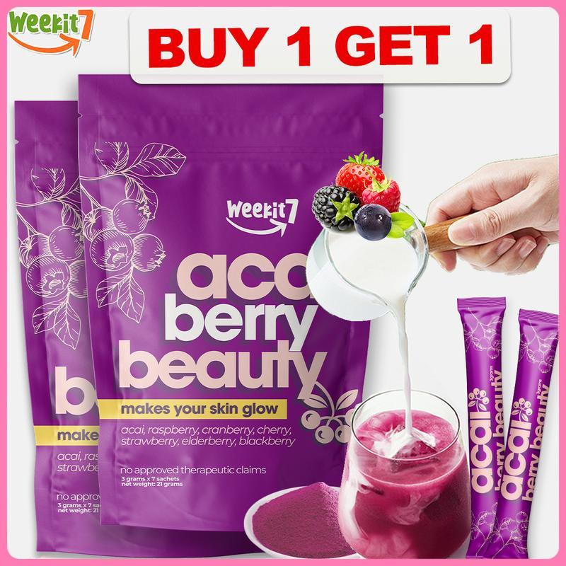【Buy 1 Get 1】Organic Mixed Berry Powder Beverage Juice Beaut - TikTok ...