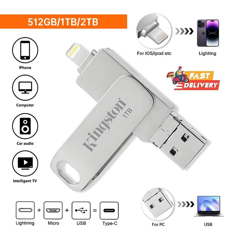 Pendrive Ip Kingston OTG Iphone TypeC USB Flash Drive Pendrive Flash ...