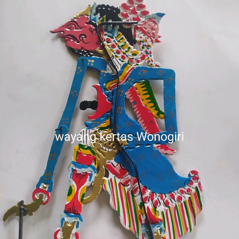 wayang kulit kertas Bisma Bismo 50 cm - Shop | Tokopedia