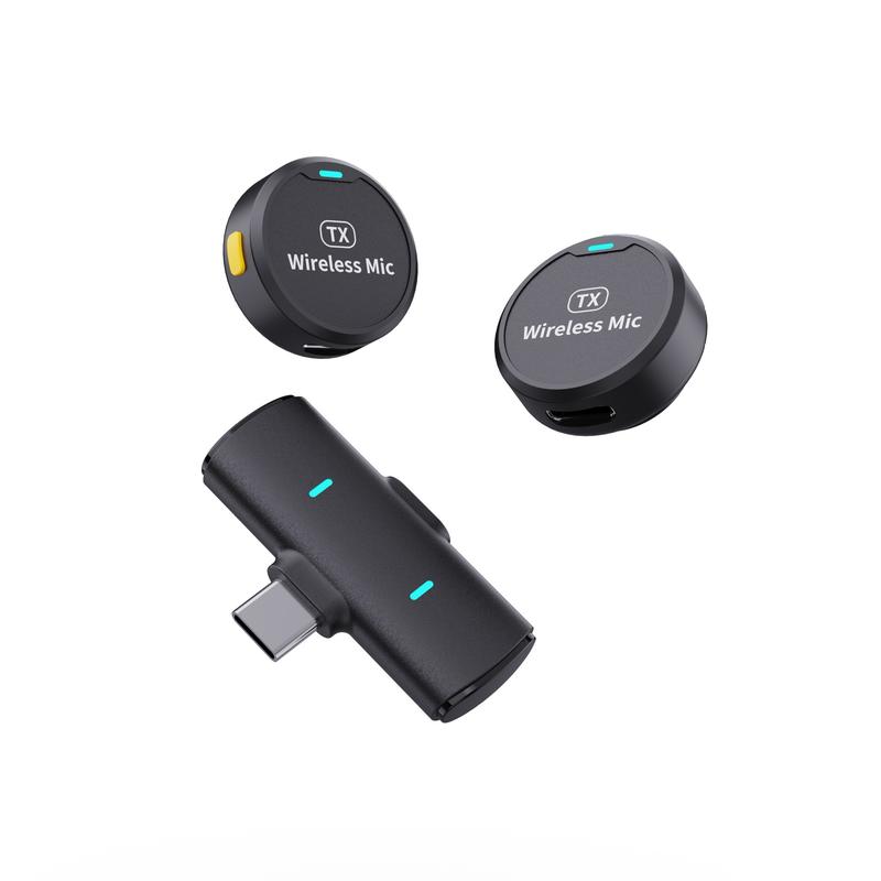 New M1 round button magnetic wireless neck clip with large capacity ...