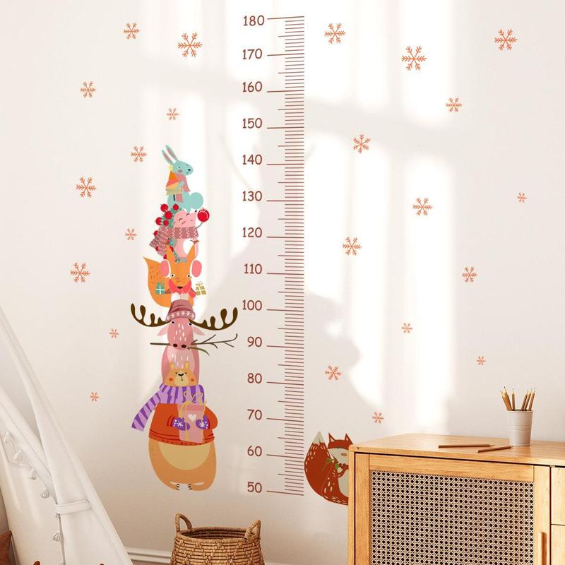 Cartoon Height Stickers Decorative Wall Stickers Measuring Height ...