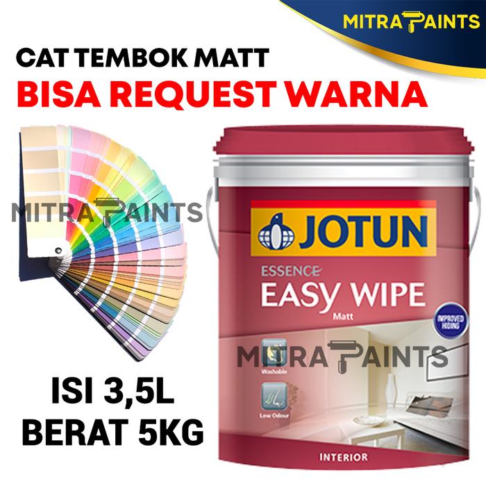 Jual CAT TEMBOK INTERIOR JOTUN EASY WIPE 3,5 LITER 5 KG / REQUEST ...