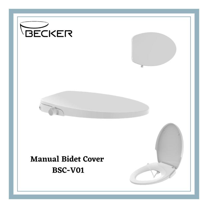 Becker Manual Bidet Seat Cover V Shape - TikTok Shop Singapore