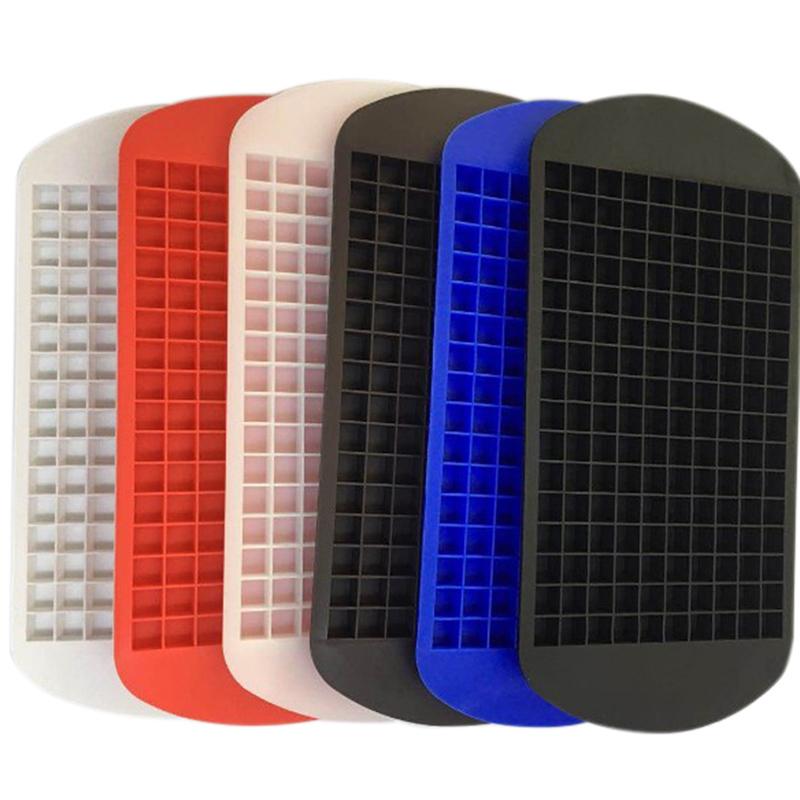 Dulang kiub ais, 160 grid, 1x1cm, acuan kiub buah silikon, acuan ...
