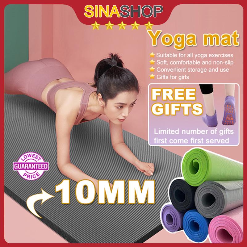 Yoga Mat 10/15MM Soft High Density EXTRA THICK yoga mat Anti - TikTok ...