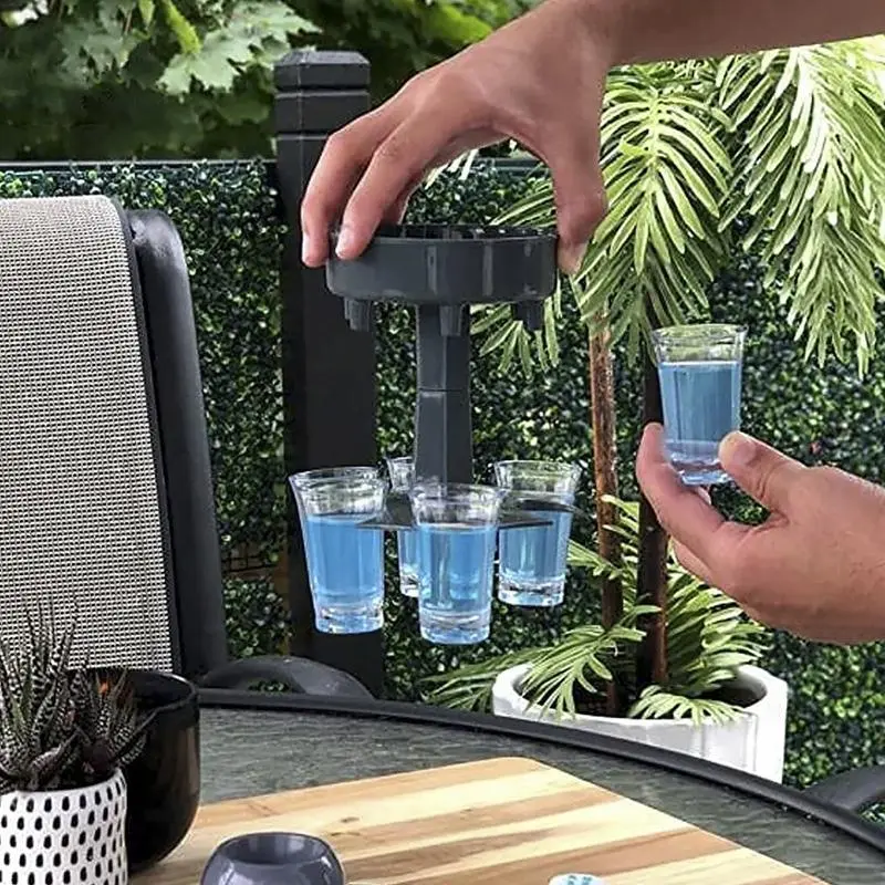 Random Color 6-shot Beverage Dispenser without Cups, 1 Piece Automatic ...