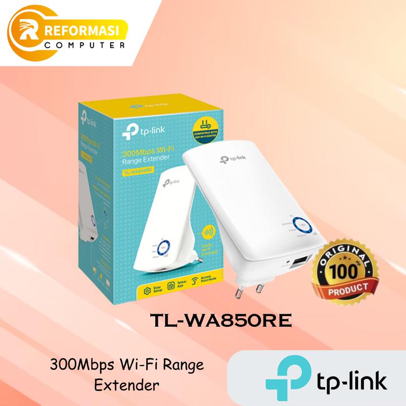 TP-Link TL-WA850RE Penguat Signal TPLINK 850RE Wifi Extender - Shop ...