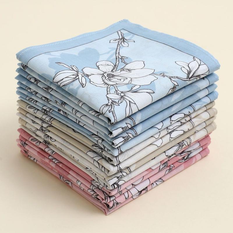 Women's Handkerchief Soft Comfort Printing Handkerchief Thin - TikTok ...