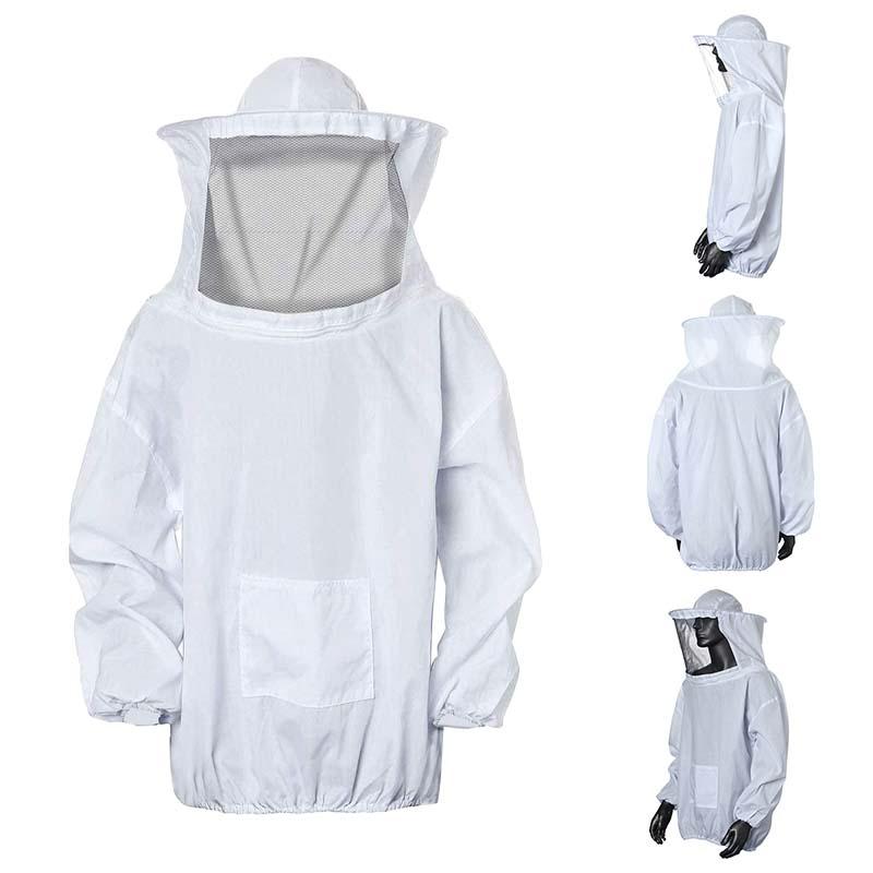 Beekeeping Protective Jacket Smock Suit Bee Keeping Sleeve Beekeeper ...