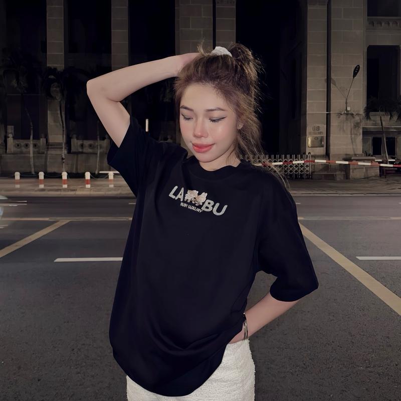 [ RBLUXURY ] Áo Thun LaLuBu Kim Tuyến Verson 001Hotrend Gray - TikTok ...