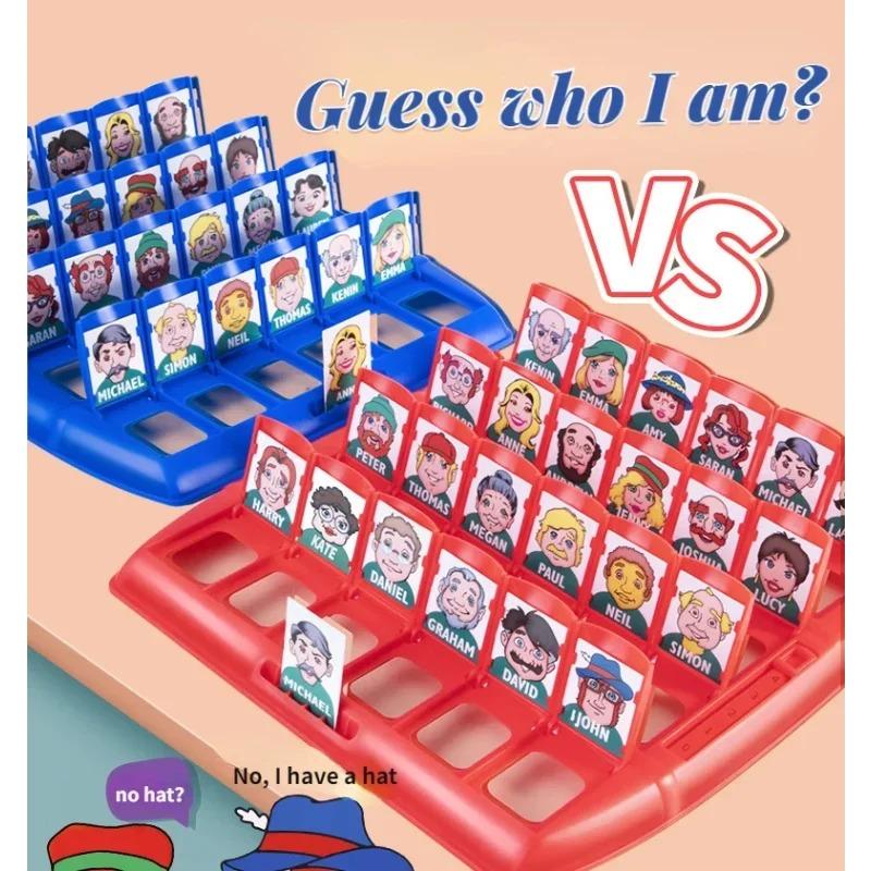 Classic Board Games Who Is It for Kid Puzzle Logical Games Characters ...