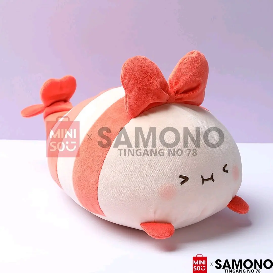 MINISO VITALI CAFERIA 30CM LYING PLUSH TOY SHRIMP & AVOCADO - Shop ...