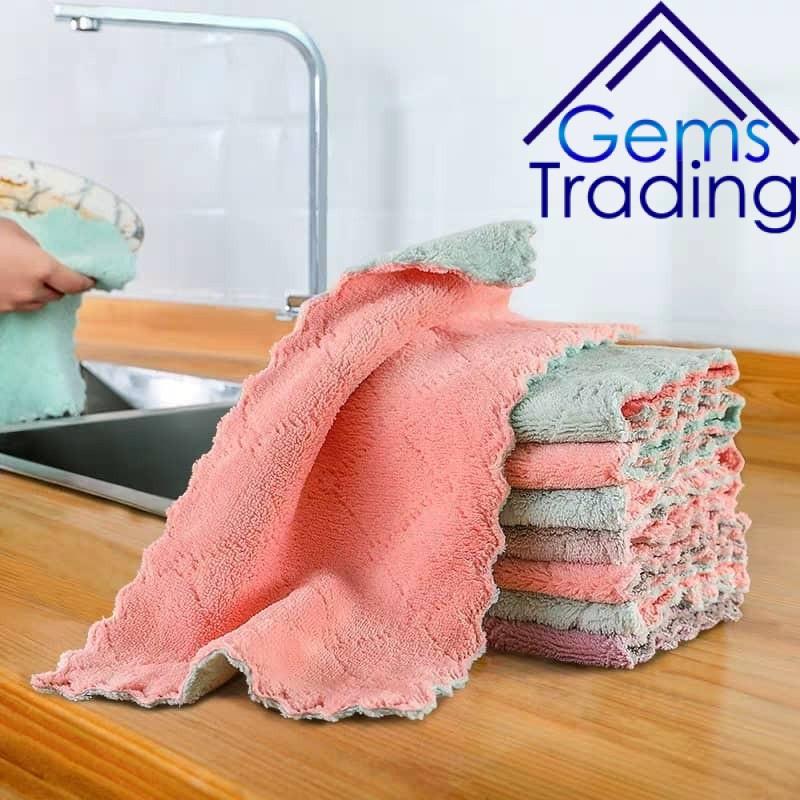 Kain Tuala Pinggan Pinggan Dapur, Lap Pembersihan Dapur, Lap Basuh ...
