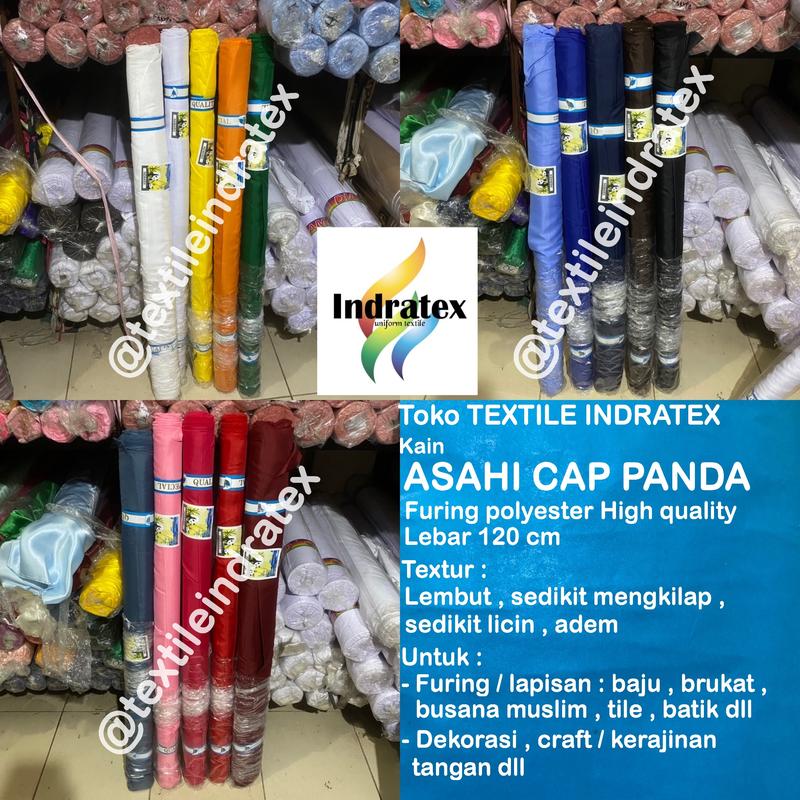( per 1 roll ) Kain furing ASAHI CAP PANDA gulung gulungan lebar - Shop ...
