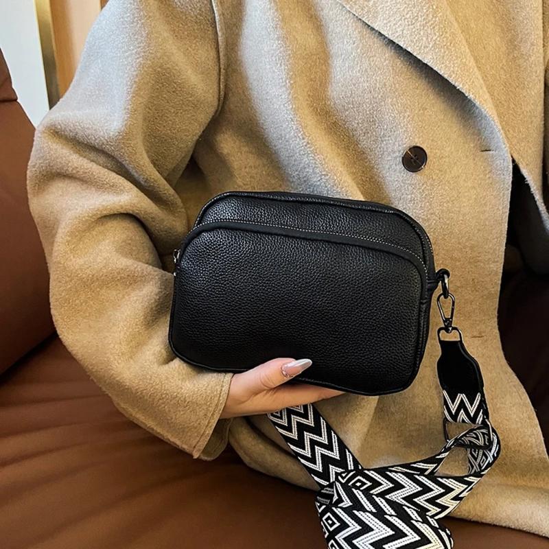 Ladies handbag leather ladies handbag full color handbag high-end ...