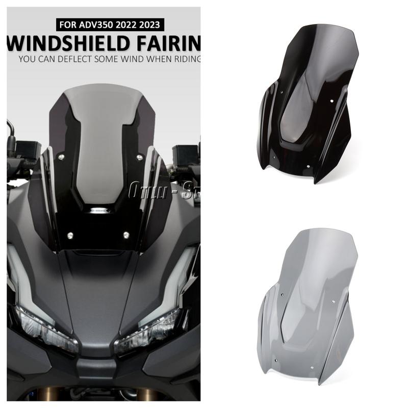 Motorcycle Windshield Windscreen For Honda ADV350 2022 2023 Acrylic ...