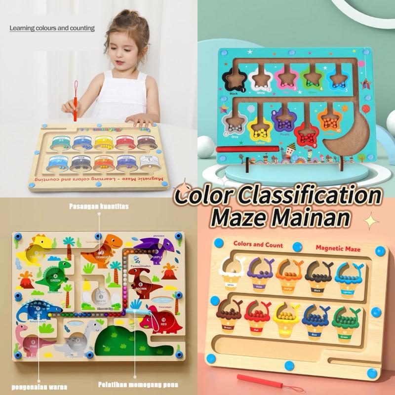 Color Classification Maze Mainan Edukasi Anak Color Classification ...
