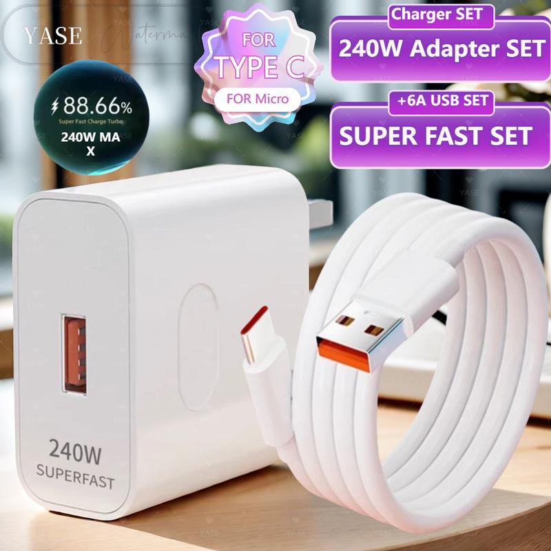 Yase 240W max super fast set charger fast quick wall charger - TikTok ...