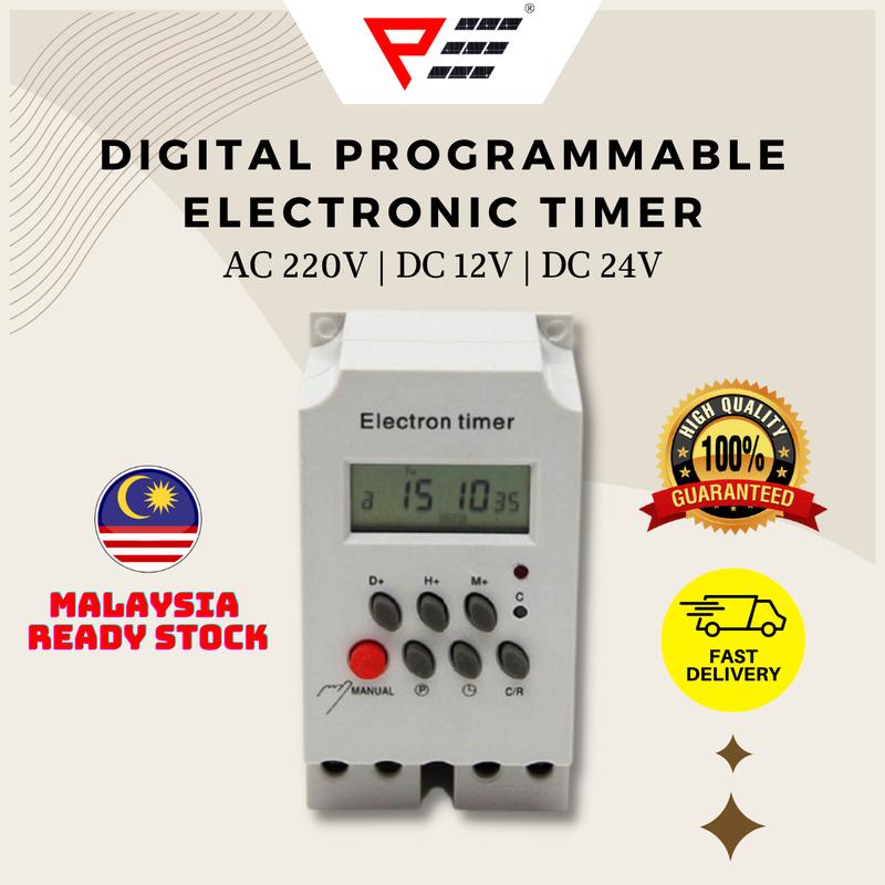 KG316T-II AC Timer/DC Timer 220V/12V Digital Programmable Electronic ...