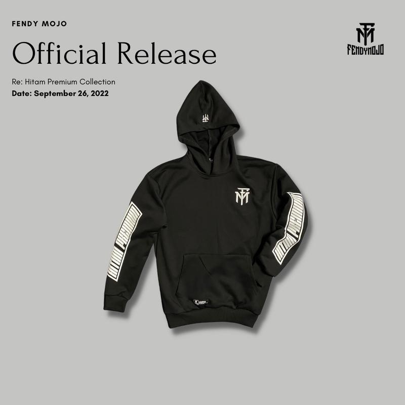 Hoodie Hitam Premium Official - TikTok Shop Malaysia