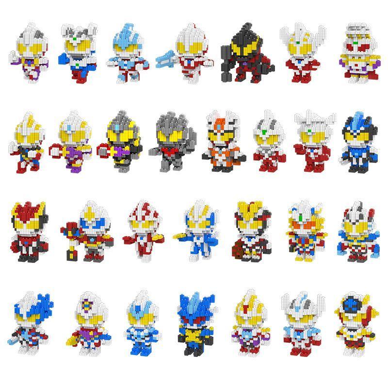 Mainan Blok Bangunan, Ultraman 8828, Raja Ultraman Bailey Adiot ...