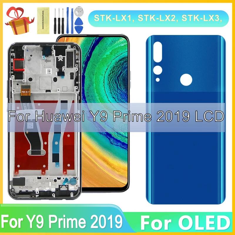 100% Tested 6.59''LCD For Huawei Y9 Prime 2019 Display STK-LX1 Touch ...