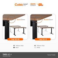 Promo Cubic Meja Kerja Elektrik / Adjustable Desk / YAGI AD 4 - AD 40 ...