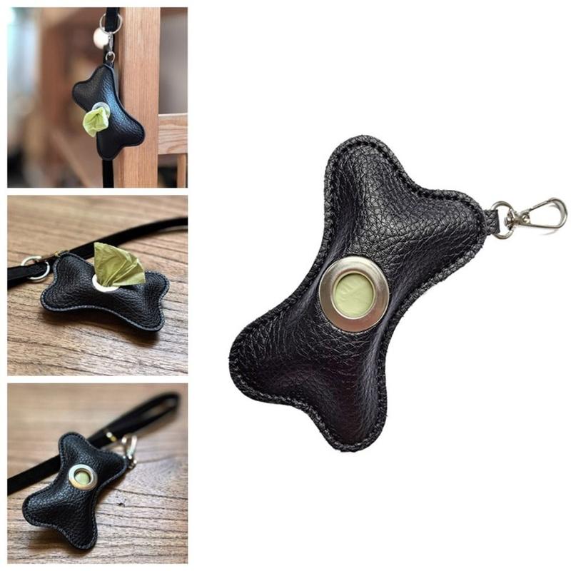 for Leash and Belt Creative Dog Poop Bag Dispenser Bone Shaped - TikTok ...