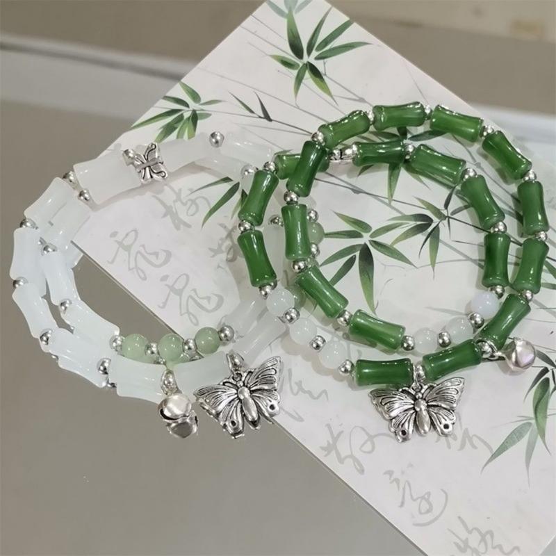 Gelang Loceng Rama-rama, Rekaan Fesyen Cina, Gelang Sendi Buluh ...