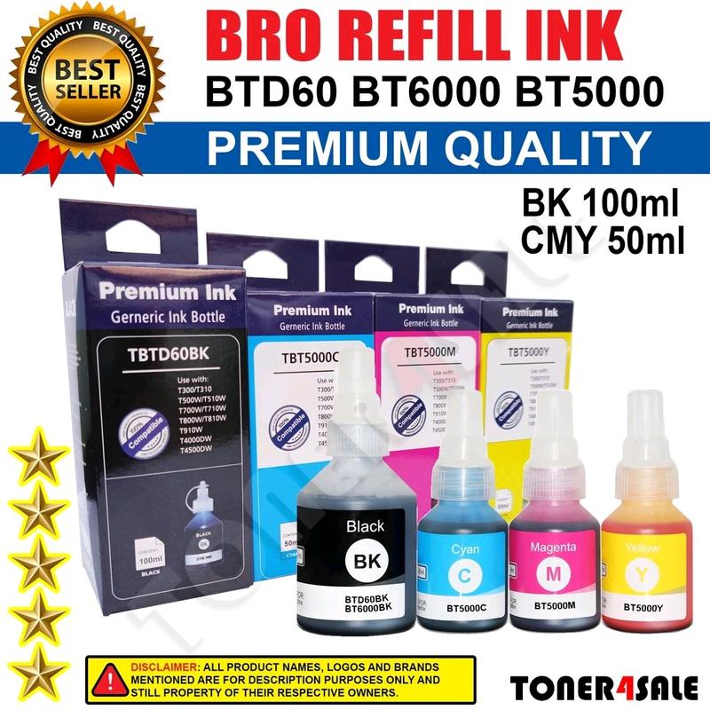 Refill Ink BTD60 BT6000 BT5000 Compatible Bro DCP T310 T420W - TikTok ...