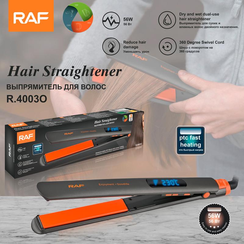 RAF European Standard Cross-Border Straight Hair Heating Splint ...
