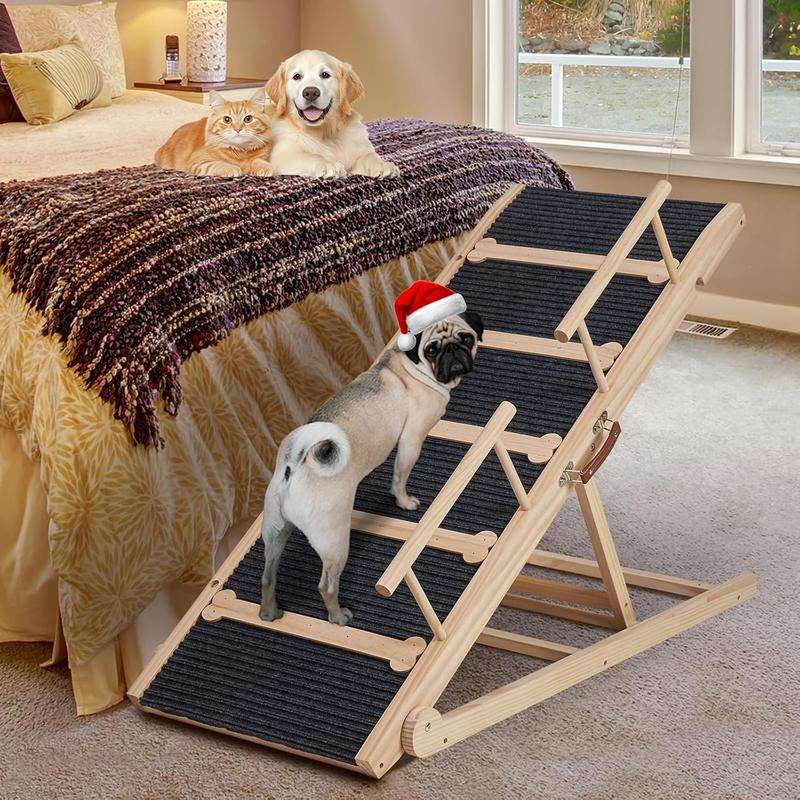 Ramp for Bed, Wooden Foldable Pet Ramp, Ramps for Small Large - TikTok Shop