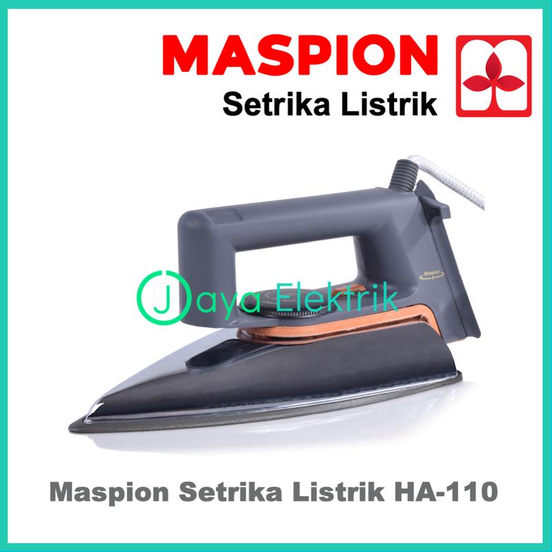 MASPION Setrika Listik Kering HA-110 - Gosokan Baju HA 110 Padam - Shop ...