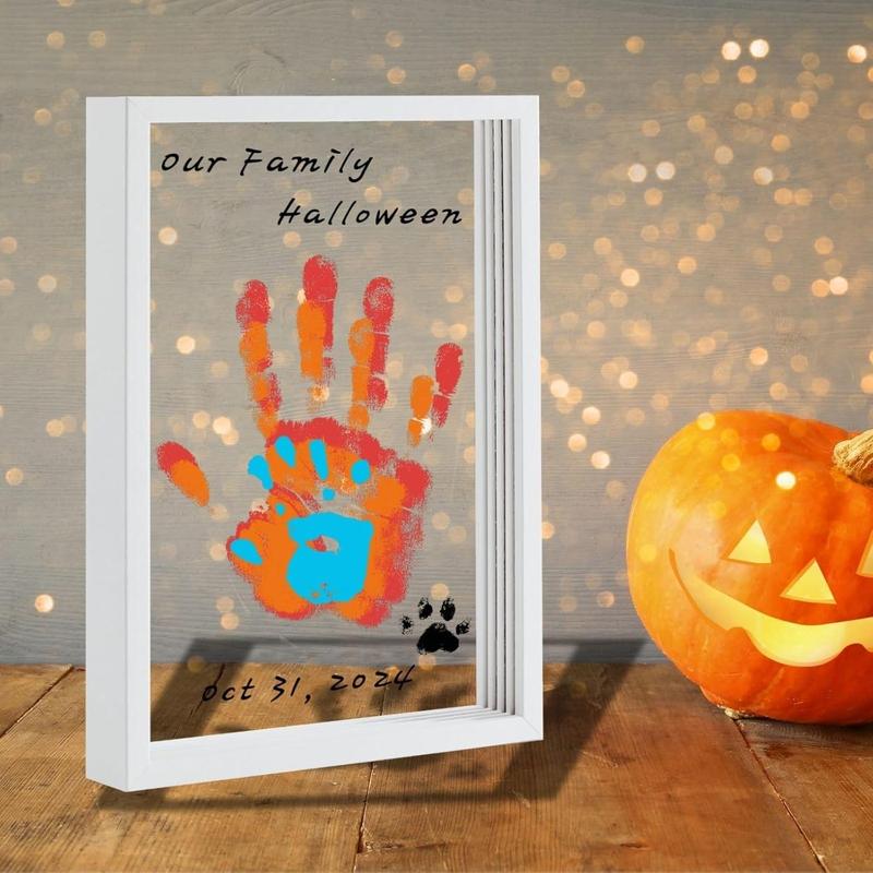 DIY Handprint Kit, 1 Box DIY Craft Keepsake Frame Kit with 6 - TikTok Shop