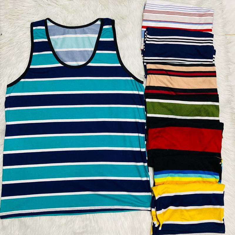 6PCS SALE ADULT STRIPES SANDO MEN RANDOM PRINTS FREESIZE - TikTok Shop ...
