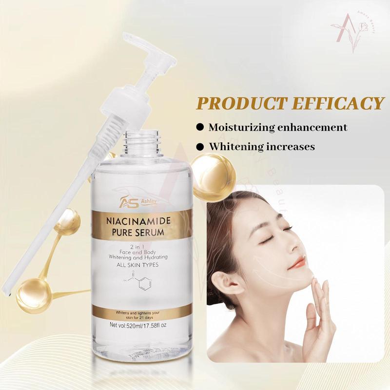 Ashley Shine NIACINAMIDE Pure Serum Face and Body Moisturize - TikTok ...