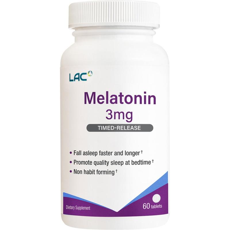 LAC Melatonin 3mg 60 Tablets (Best by: August 2027) - TikTok Shop ...