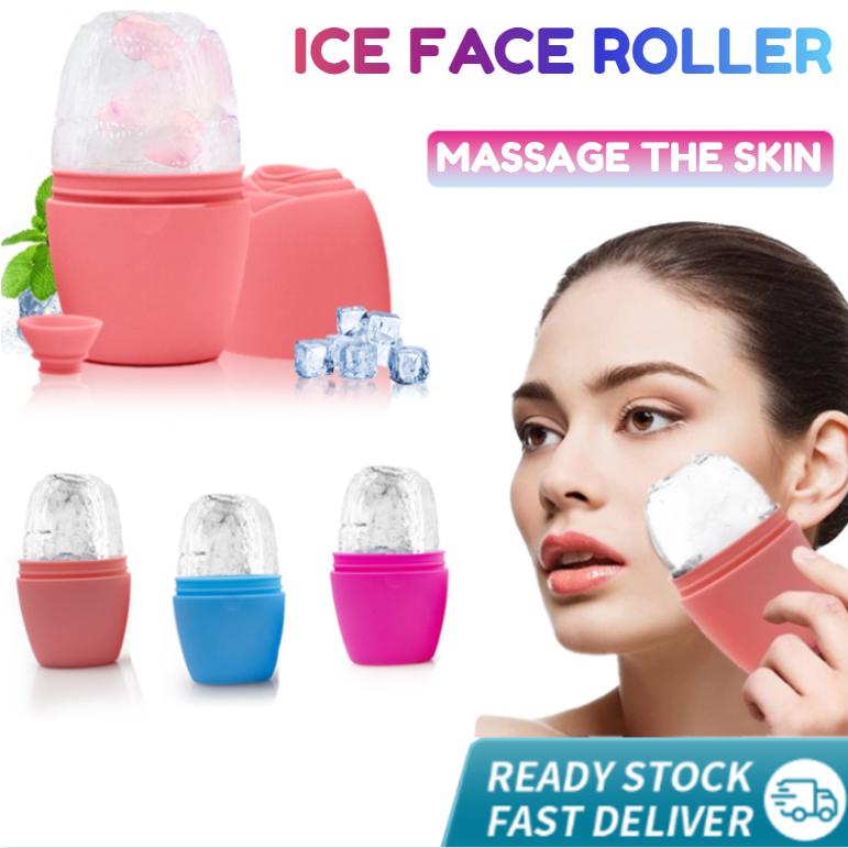 Face Roller Ice Mold Face Lift Reduce Acne Shrink Pores Massage ...