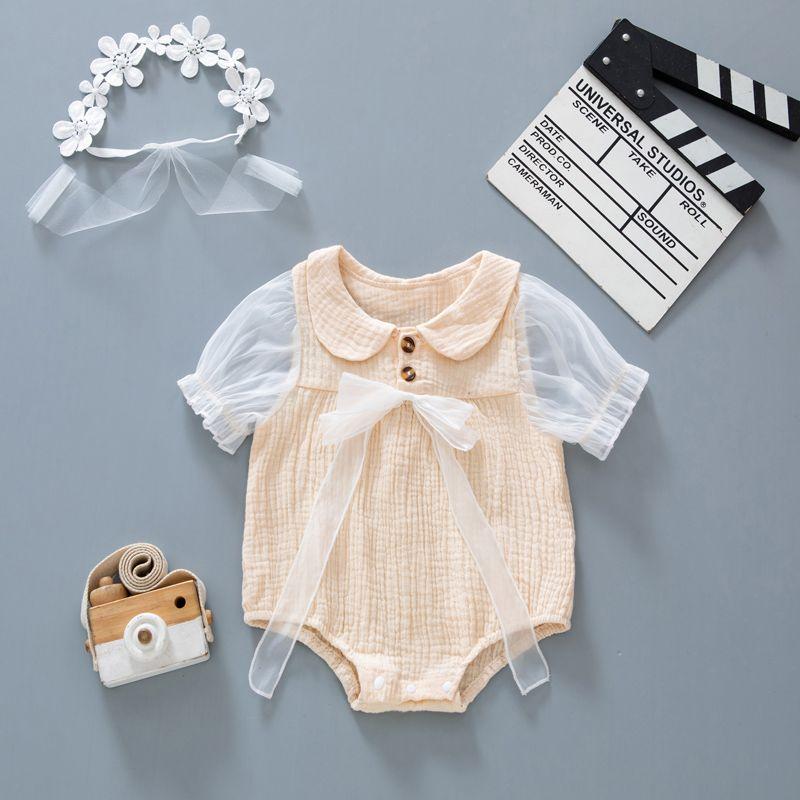 Pakaian Musim Panas Bayi, Onesie Bayi Perempuan, Gaya Barat, - TikTok ...