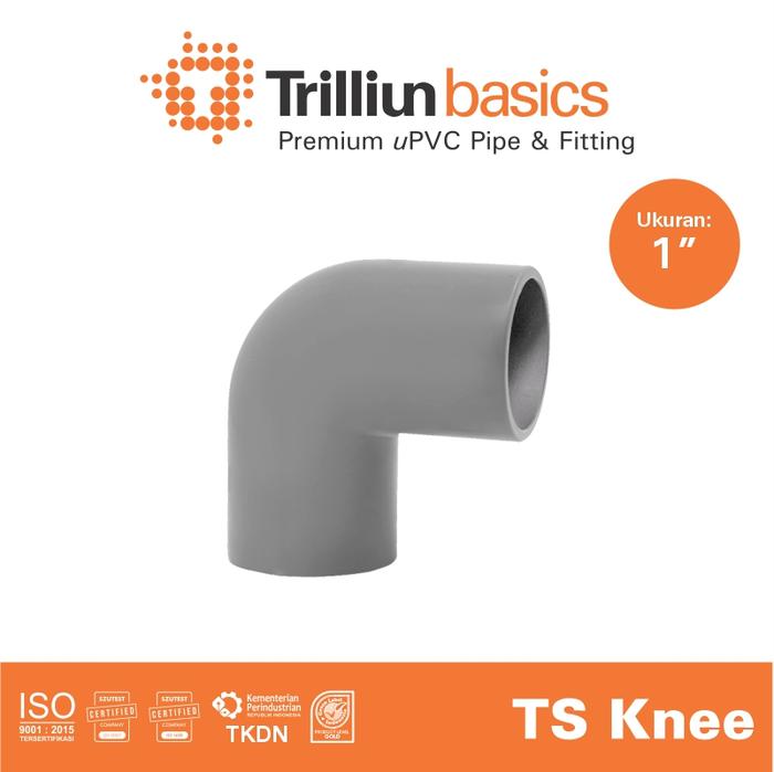 Promo Fitting Pipa uPVC Trilliunbasics TS Knee - 1" Inch - Kab ...