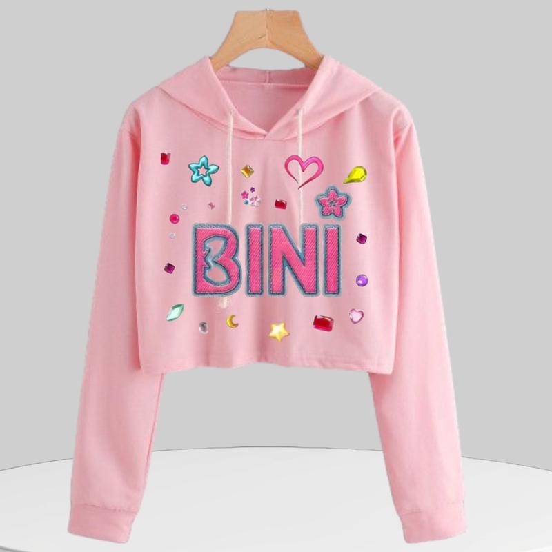 Bini crophood freesize fit small tosemilarge sublimation print - TikTok ...