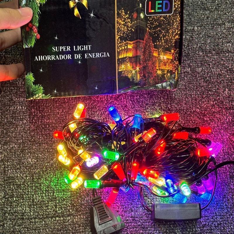 Lampu Raya10M Lampu Kelip Kelip Lampu Dekorasi Natal 80LED Lampu Peri ...