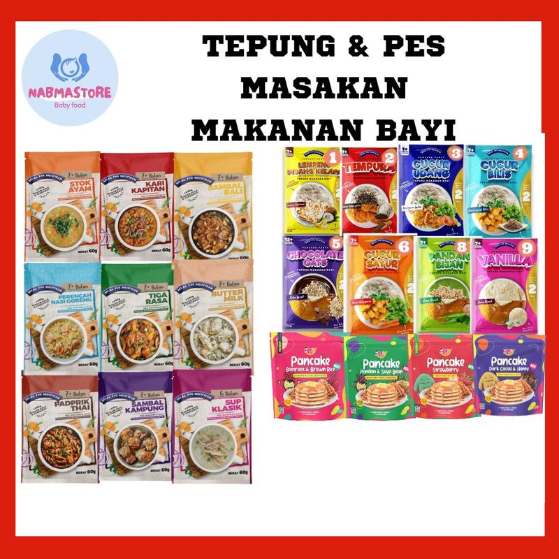 OATMEAL TEPUNG Pes Masakan Baby Tepung serbaguna Baby food Cucur ...